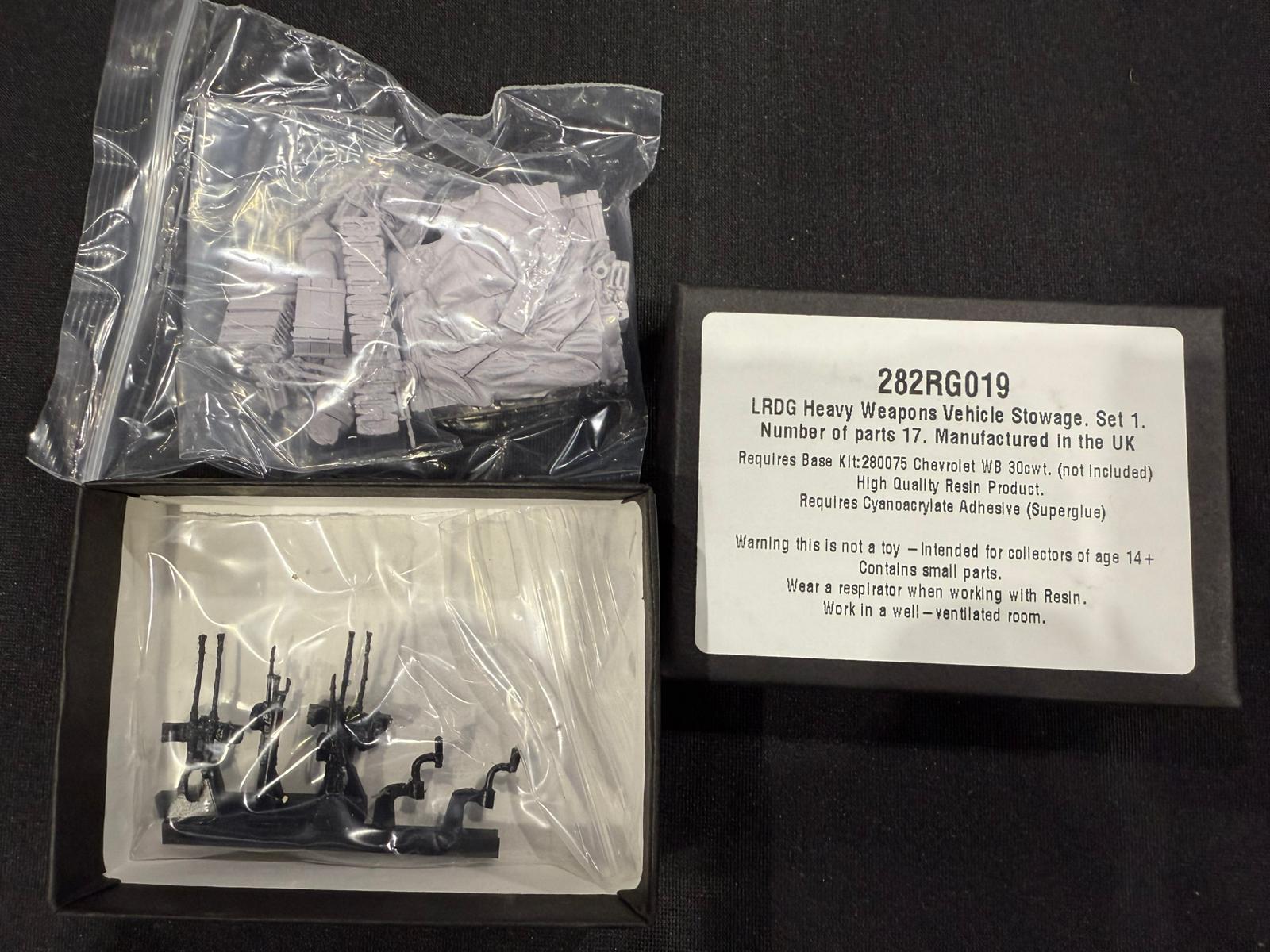 282RG019 - LRDG Heavy Weapons V1 – RUBICON MODELS UK Ltd