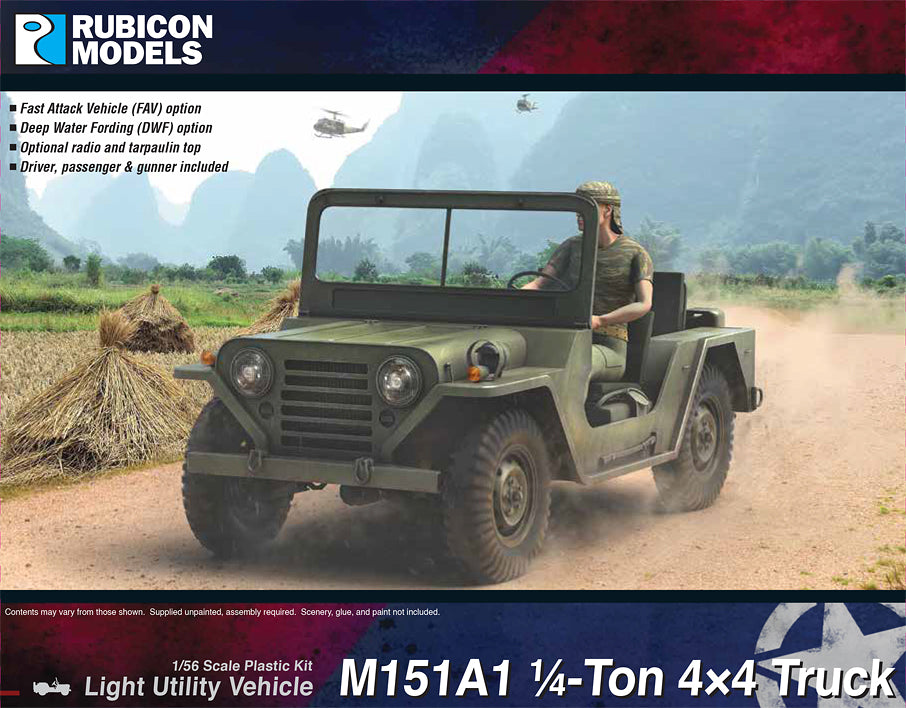 280124- M151A1 4x4 Utility Truck – RUBICON MODELS UK Ltd