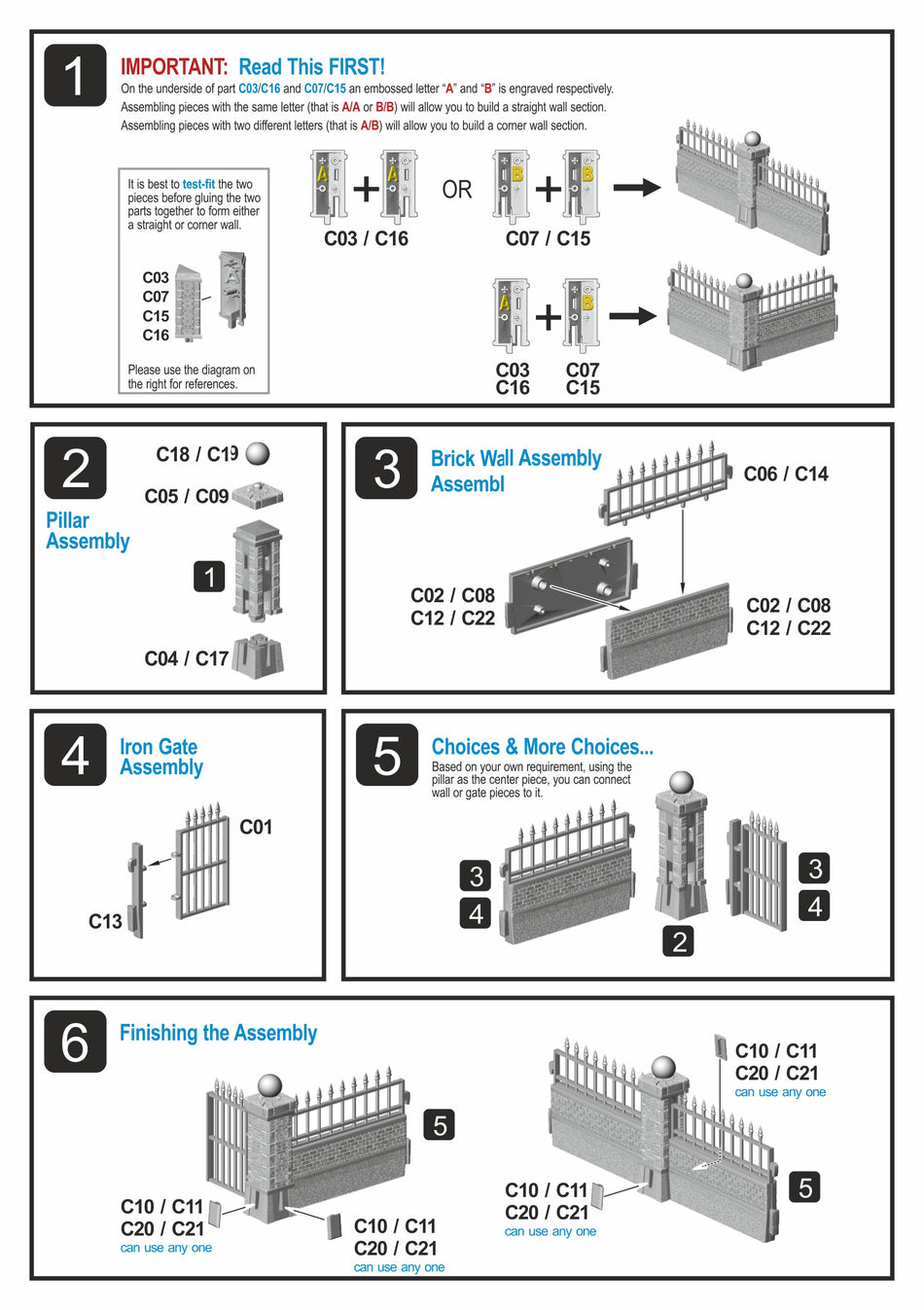 283003 - City Walls – RUBICON MODELS UK Ltd
