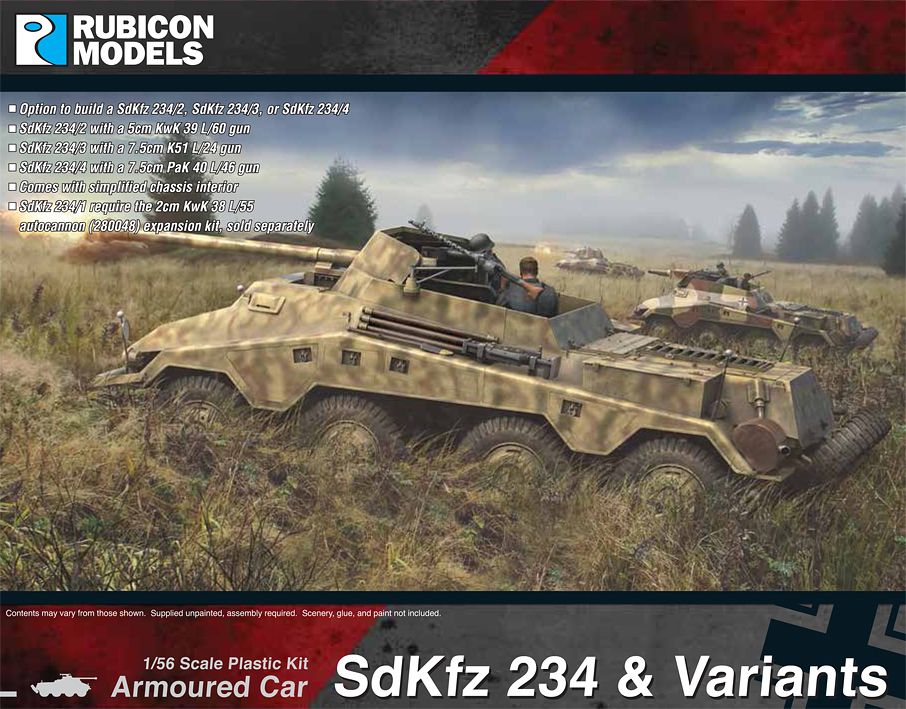 280138 - SdKfz 234 & Variants – RUBICON MODELS UK Ltd