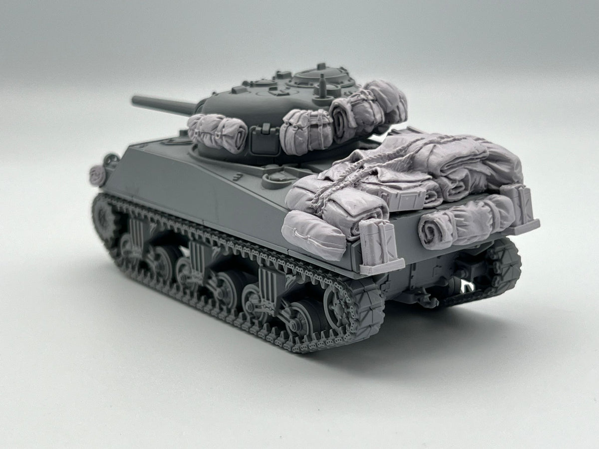282RG013 - M4 Sherman Stowage Kit - Resin – RUBICON MODELS UK Ltd