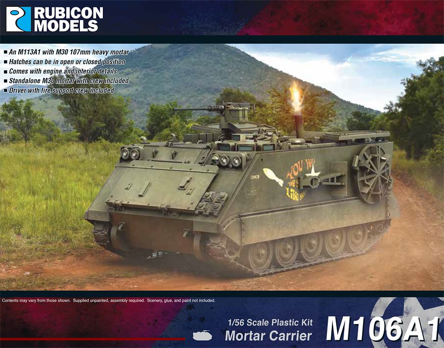 280135 - M106A1 Mortar Carrier – RUBICON MODELS UK Ltd