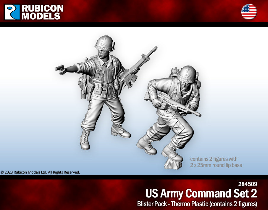 284509- US Army Command Set2 – RUBICON MODELS UK Ltd