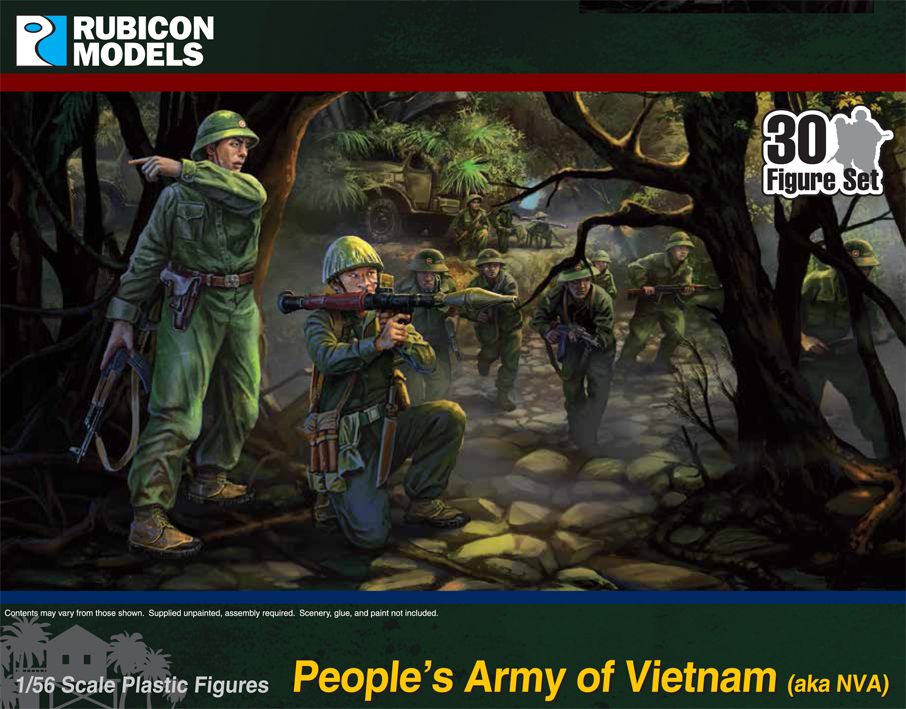 281003 - People's Army of Vietnam (NVA) with Command – RUBICON MODELS ...