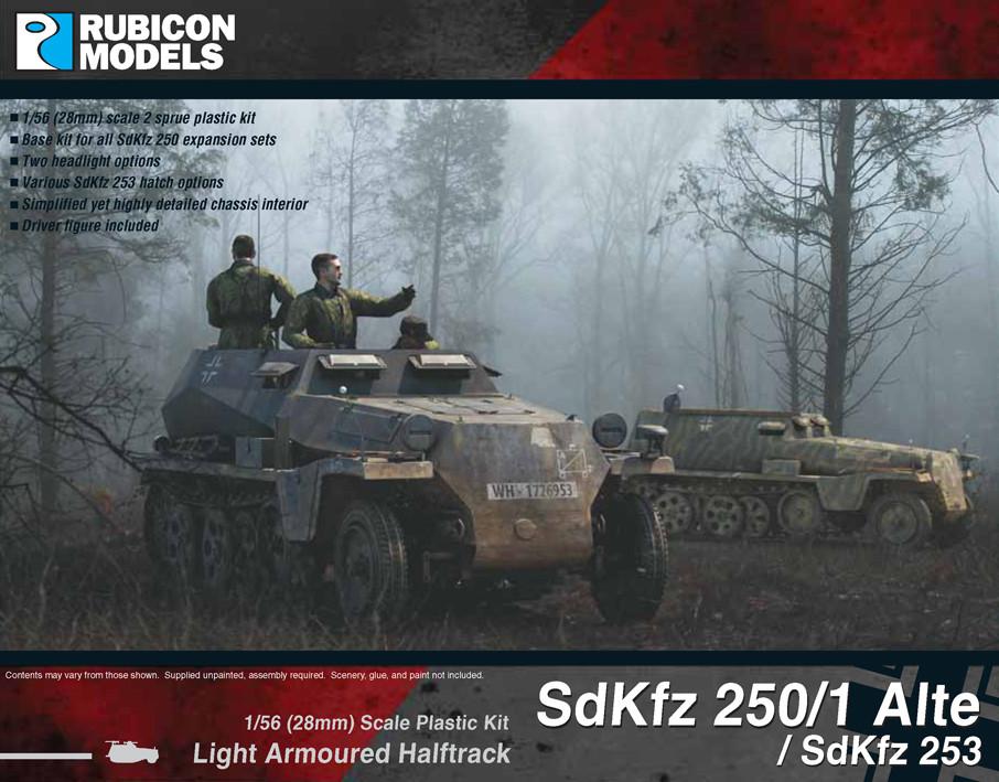 280032 - SdKfz 250/1 Alte / SdKfz 253 (aka 250A) – RUBICON MODELS UK Ltd