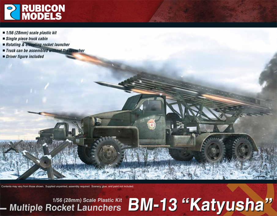 280036 - BM-13N “Katyusha” Rocket Launcher – RUBICON MODELS UK Ltd