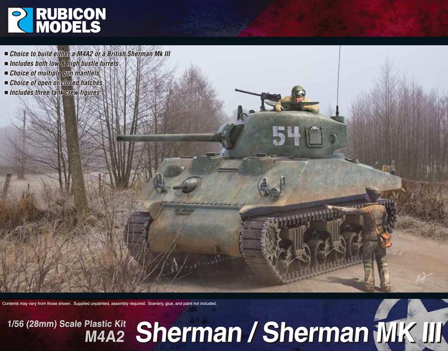 280055 - M4A2 Sherman / Sherman III – RUBICON MODELS UK Ltd