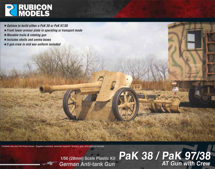 280058 - Pak 38 / Pak 97/38 AT Gun with Crew – RUBICON MODELS UK Ltd