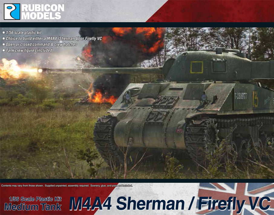 280088 - M4A4 Sherman / Firefly VC – RUBICON MODELS UK Ltd