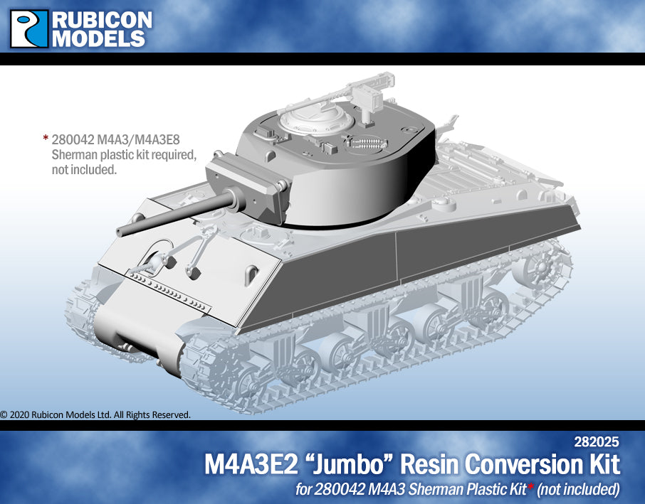 282025 - M4A3E2 Jumbo Conversion Kit – RUBICON MODELS UK Ltd