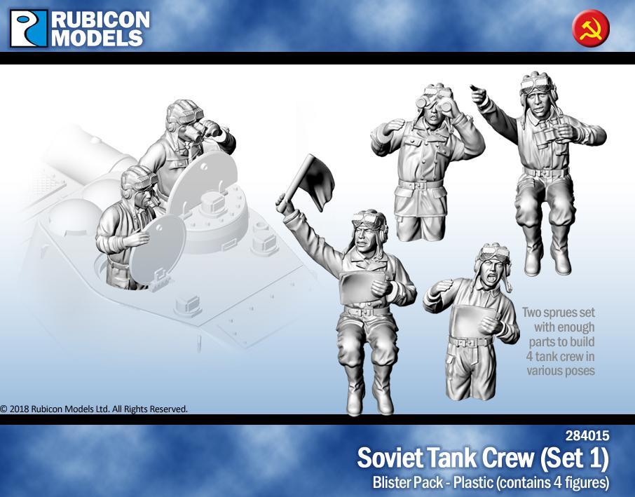 284015 - Soviet Tank Crew – RUBICON MODELS UK Ltd