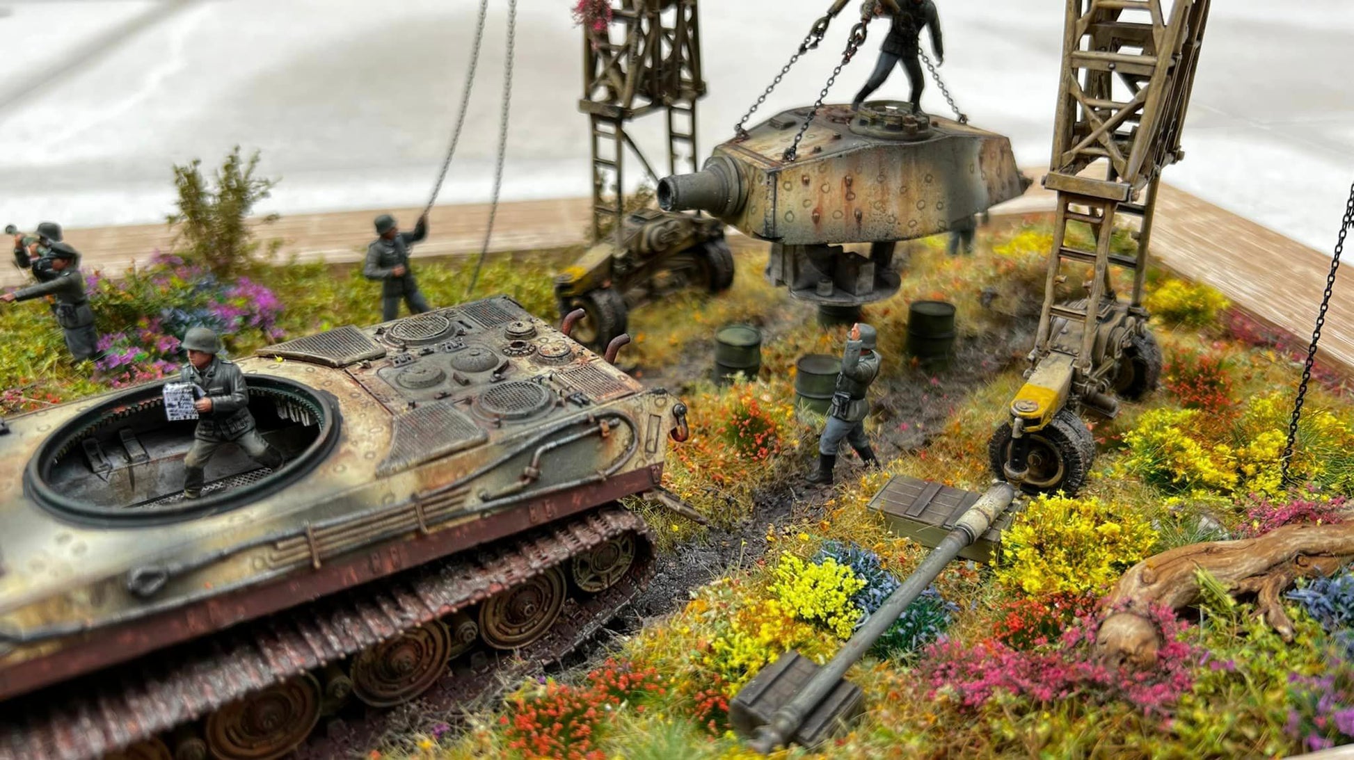 282034 Fries Kran 16t Strabokran German Gantry Crane – RUBICON MODELS ...