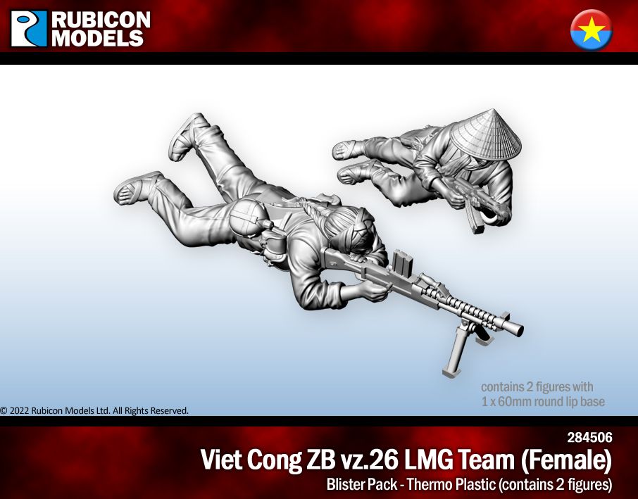 284506 - VC ZB vz26 LMG Team (Female Crew) – RUBICON MODELS UK Ltd