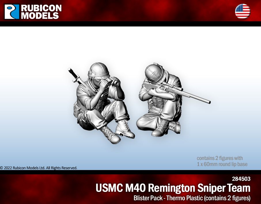 284503 - USMC M40 Remington Sniper Team – RUBICON MODELS UK Ltd