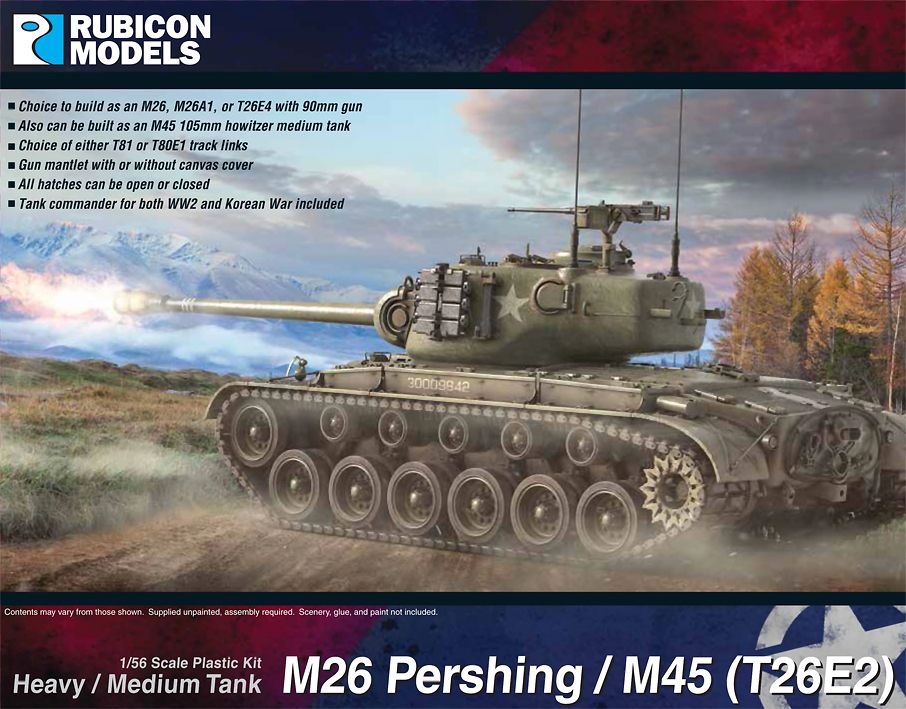 280116 M26 Pershing/M45 – RUBICON MODELS UK Ltd