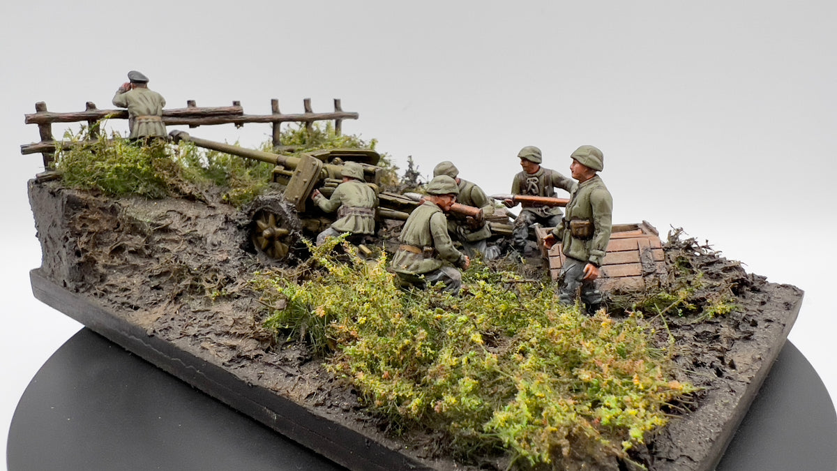 280059 - Pak 40 AT Gun with Crew – RUBICON MODELS UK Ltd
